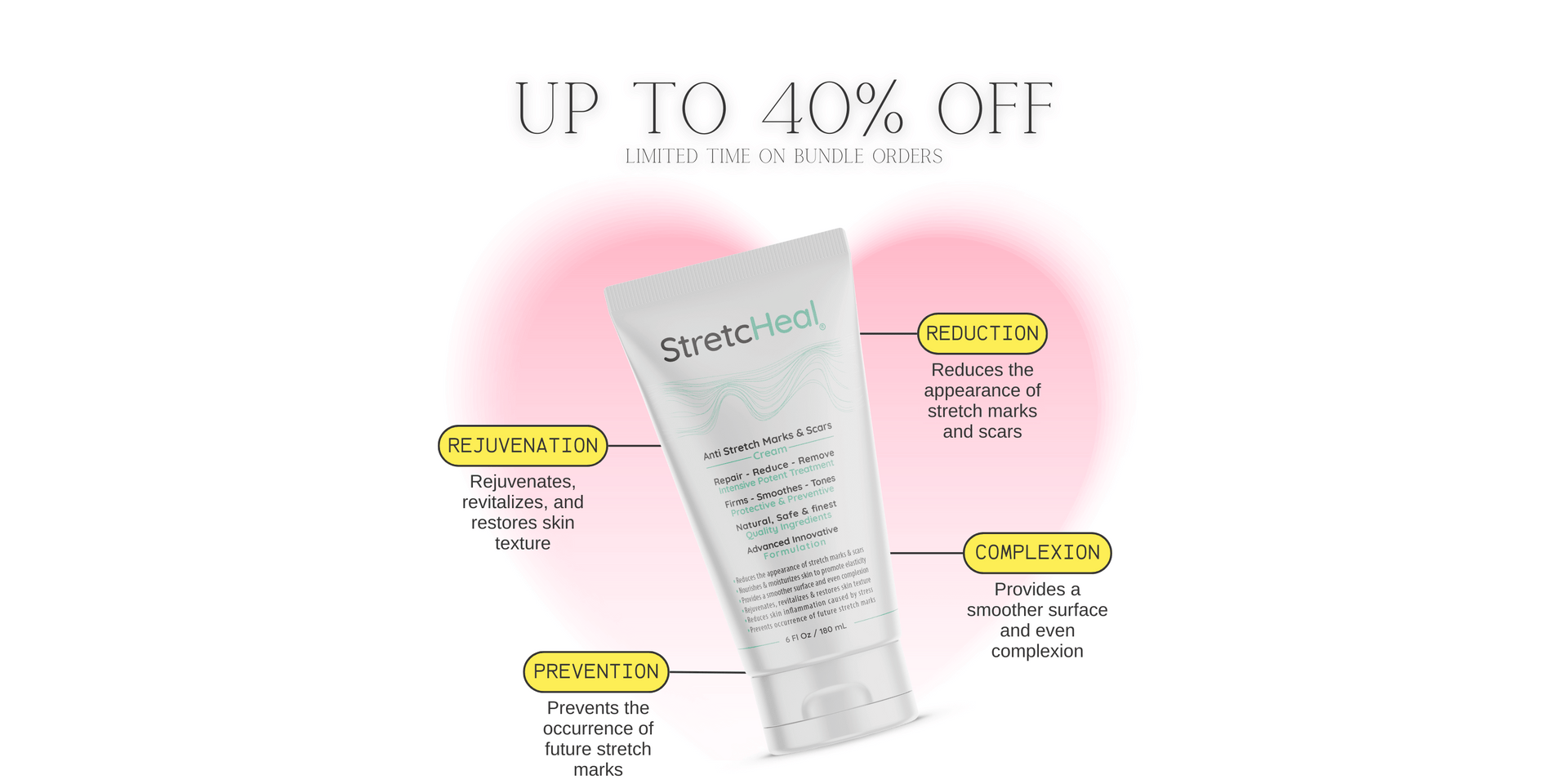 StretcHeal – #1 Trusted Best Stretch Mark Cream